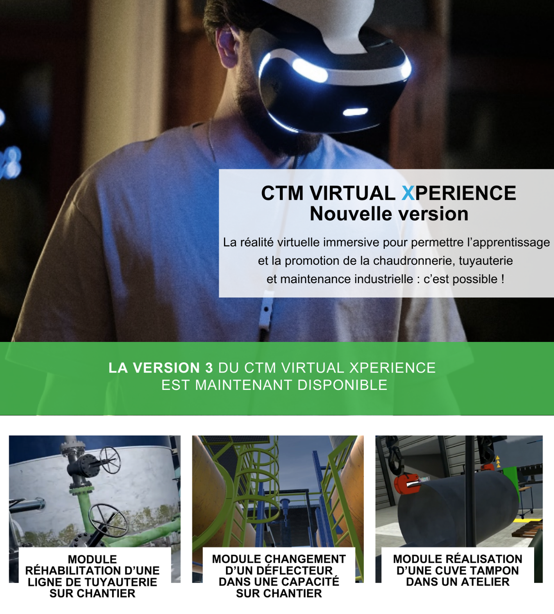 Évolution majeure du CTM Virtual Xperience : la version 3 est maintenant disponible ! - France ...